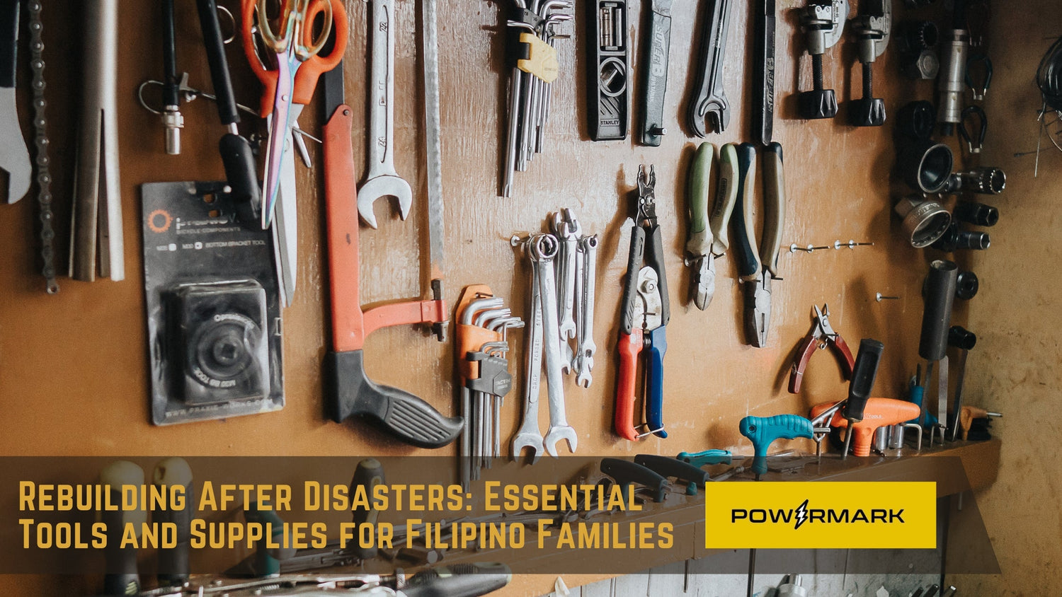 Rebuilding After Disasters: Essential Tools and Supplies for Filipino ...