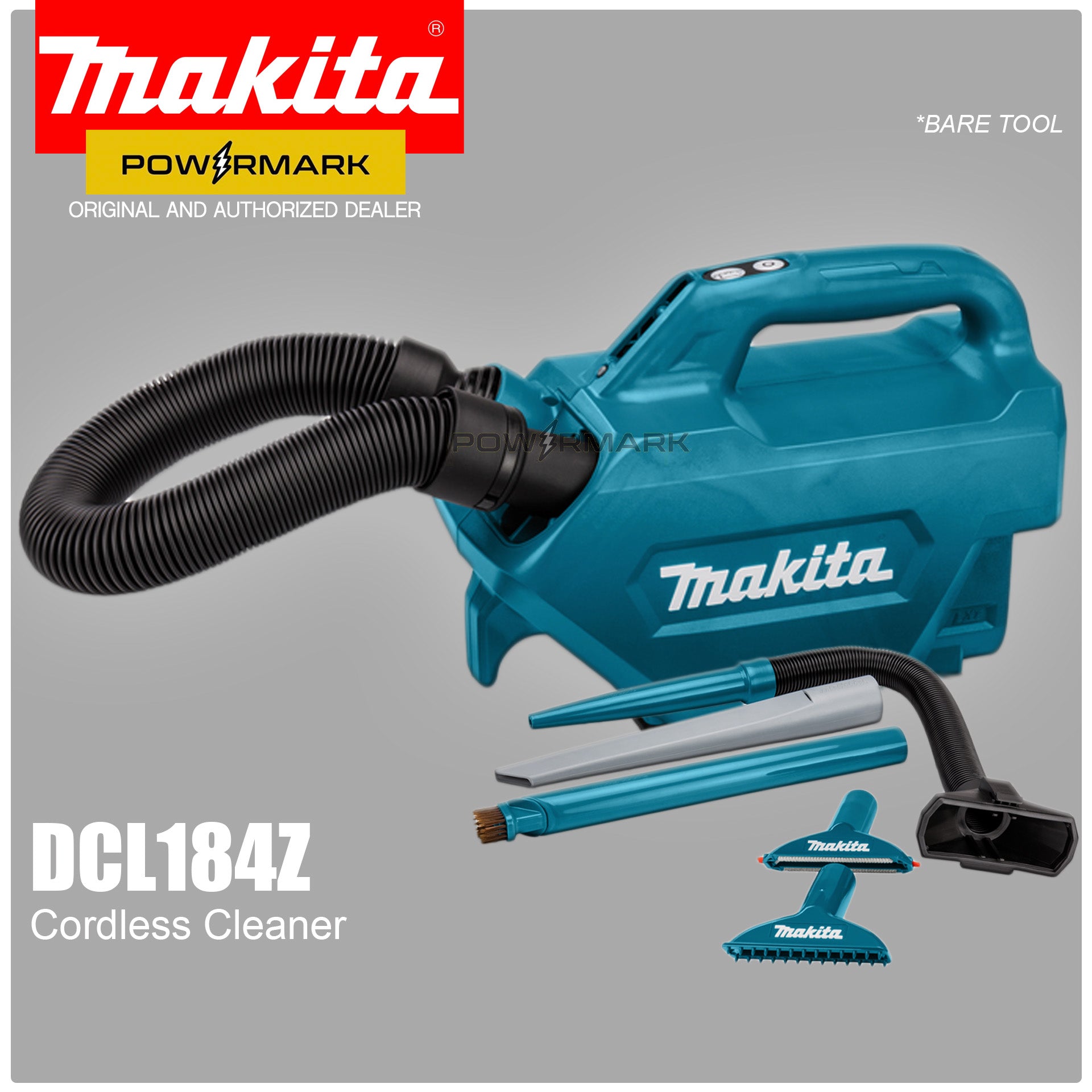 MAKITA DCL184Z Cloth/Paper Dust Bag Cordless Cleaner 18V LXT® Li-Ion ...